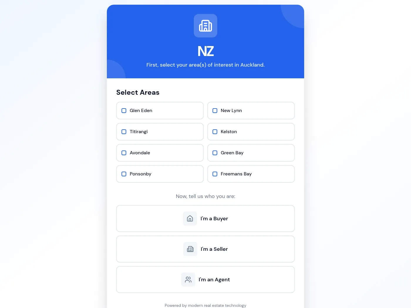 Modern Real Estate Landing Page Redesign