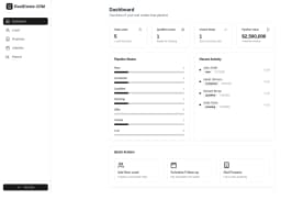 Real Estate Lead Tracking CRM