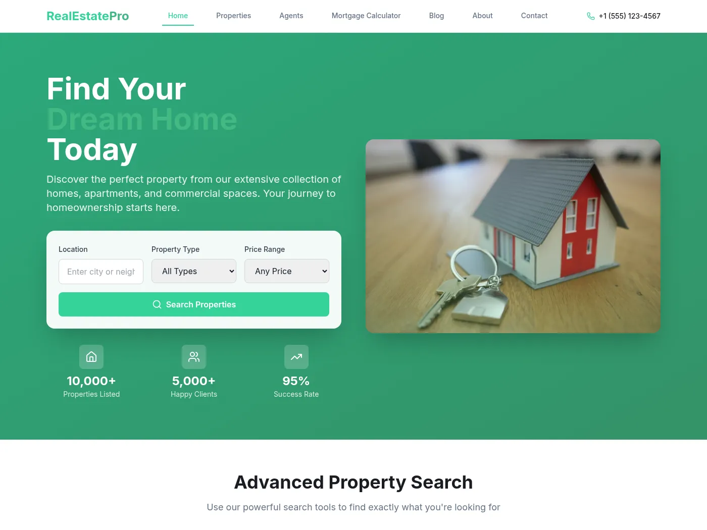 Comprehensive Real Estate Listings Portal