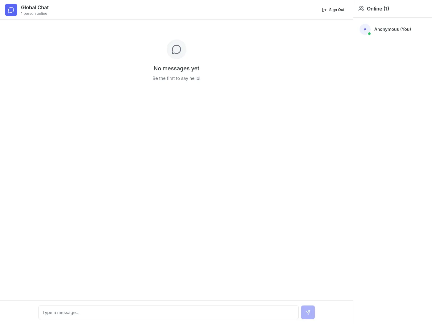 Real-Time Chat Application