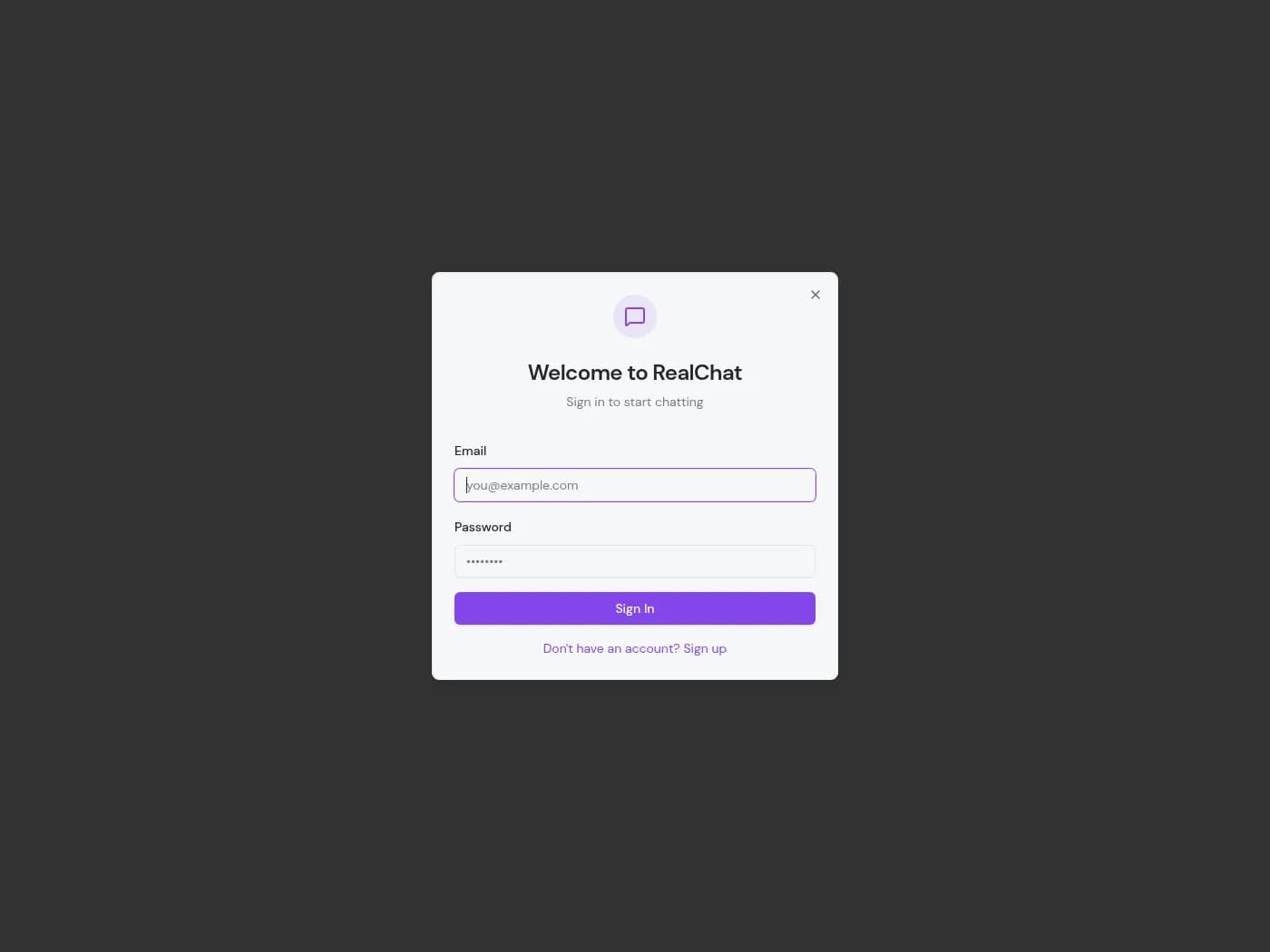 Real-Time Chat Application with Live Messaging