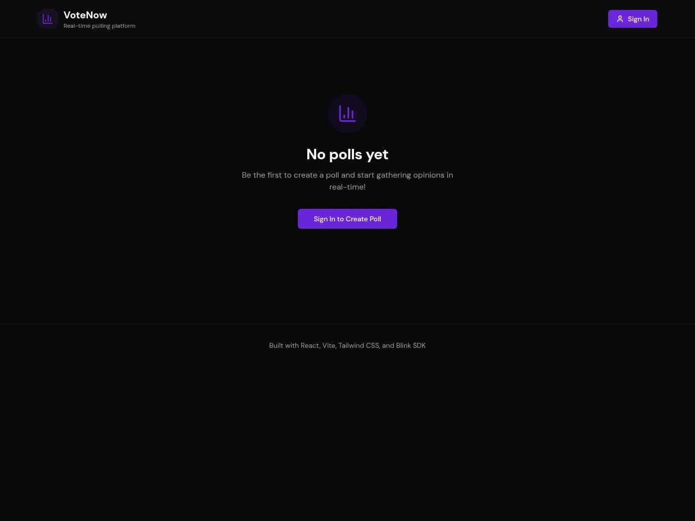 Real-Time Online Poll & Voting Platform