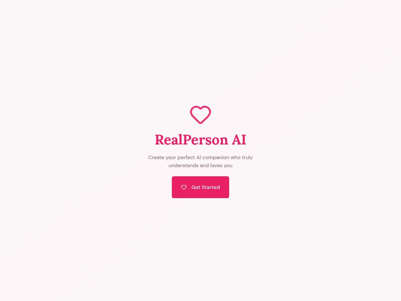 RealPerson AI Webapp