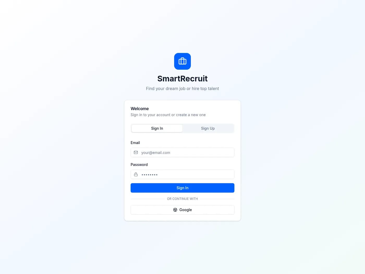 SmartRecruit: All-in-One Recruitment Portal for Job Seekers and Employers