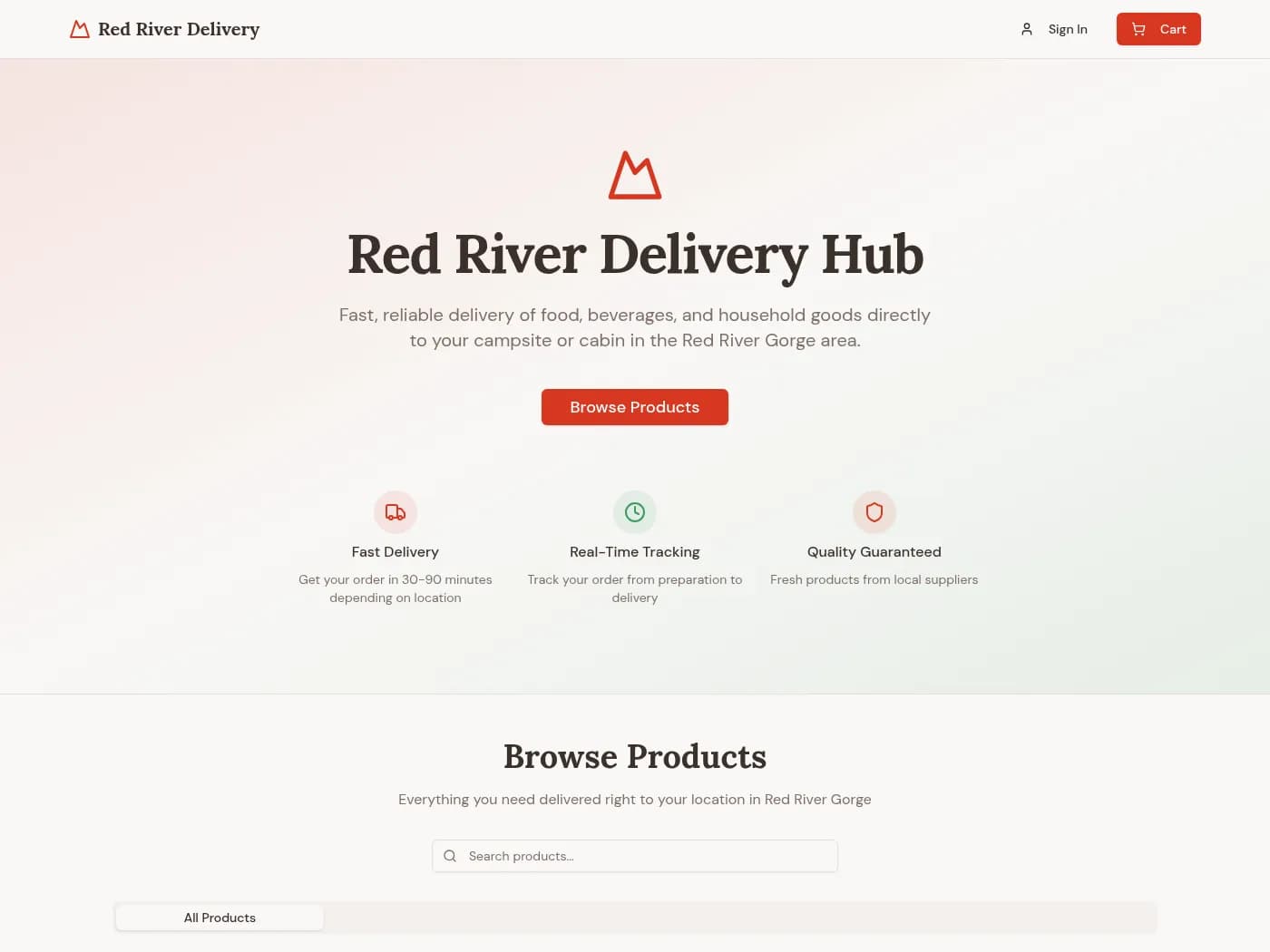 Red River Delivery Hub