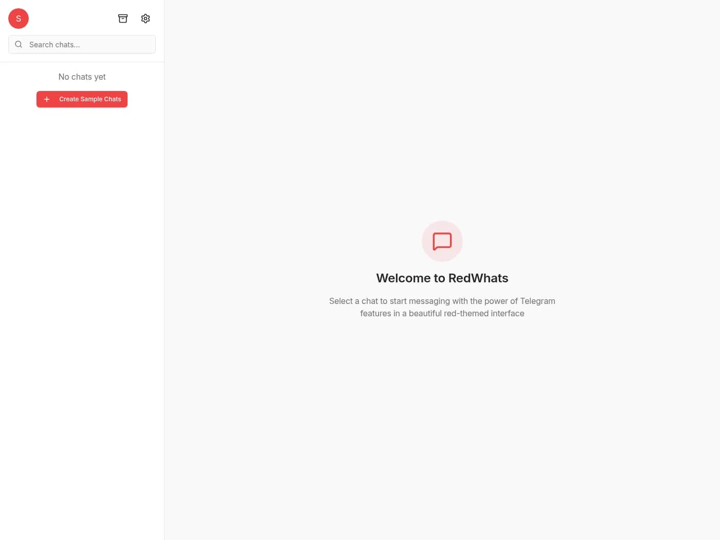 RedWhats: A WhatsApp Clone with Telegram Features in Red Theme
