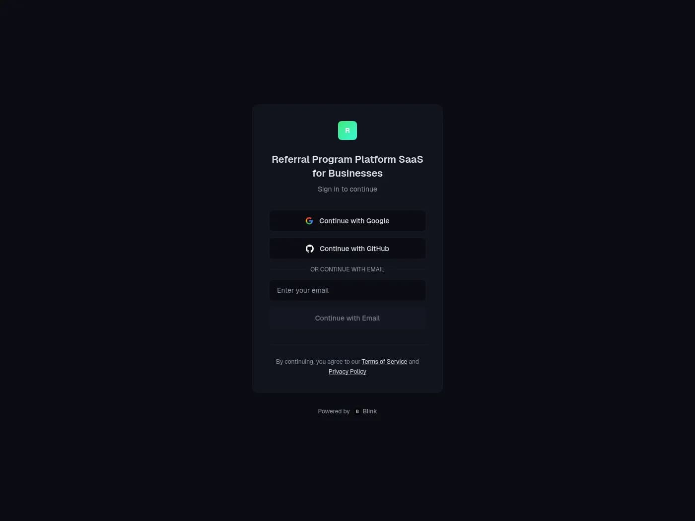 Referral Program Platform SaaS for Businesses