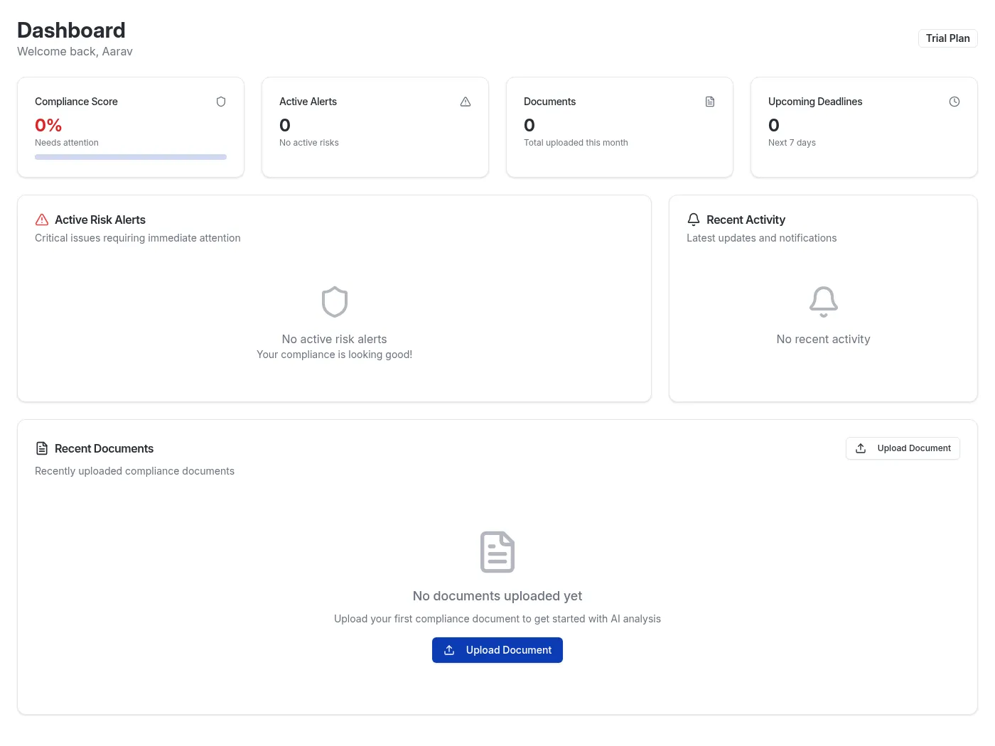 RegulaIQ: AI-Powered Compliance & Regulatory Intelligence Hub