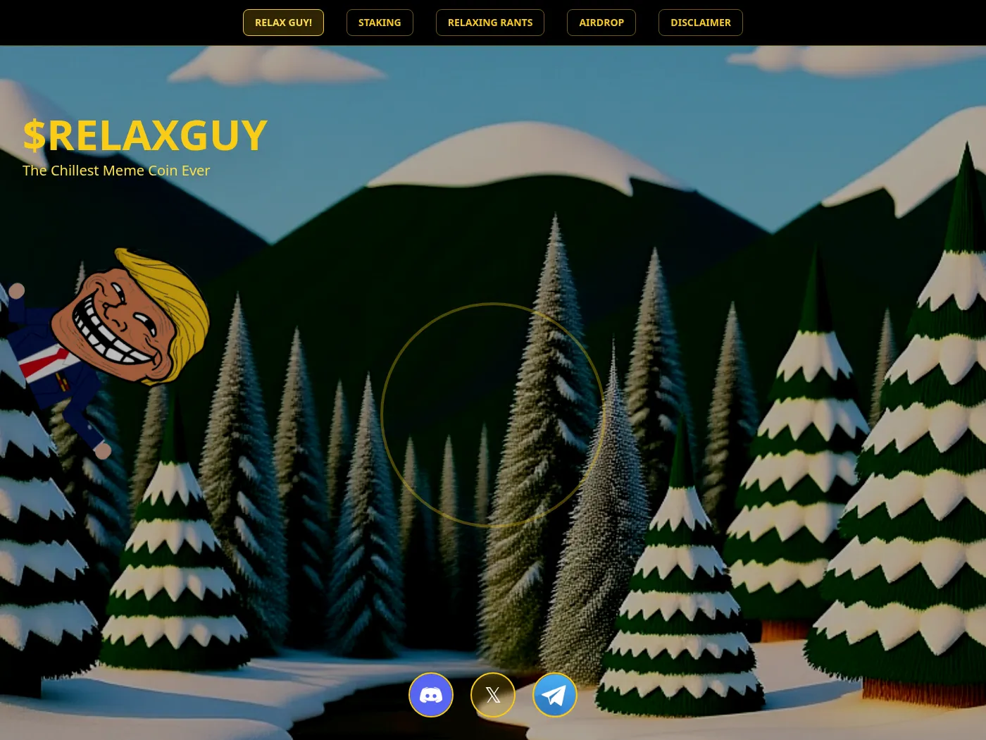 RELAXGUY Meme Coin Website: Chaotic Crypto Comedy Experience