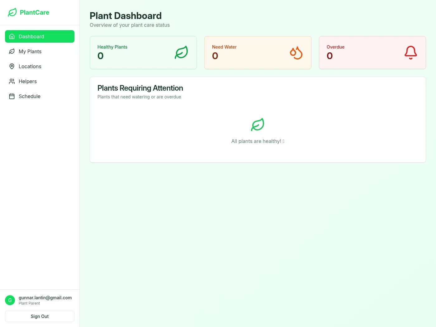 Remote Plant Care Scheduler