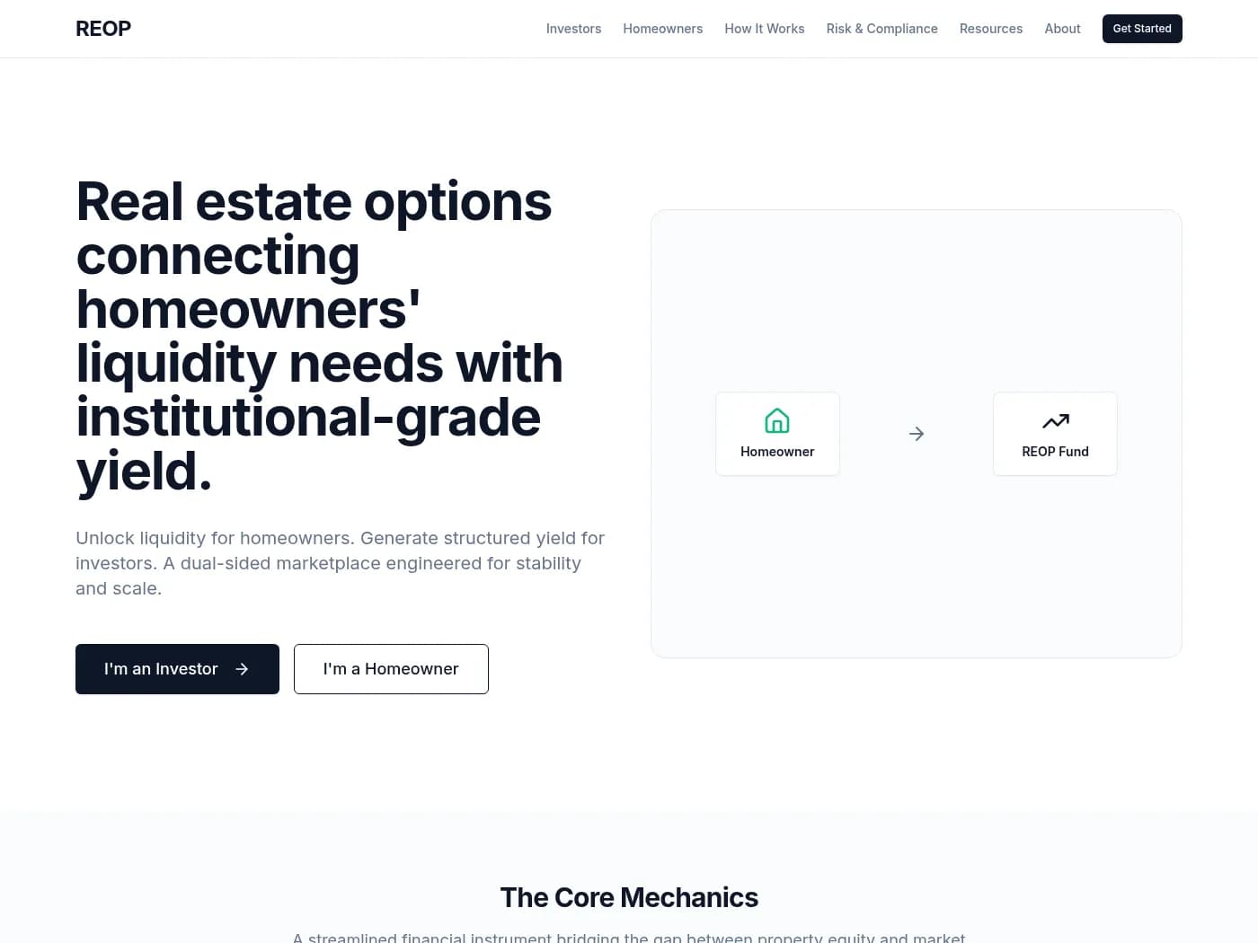 REOP Website Platform