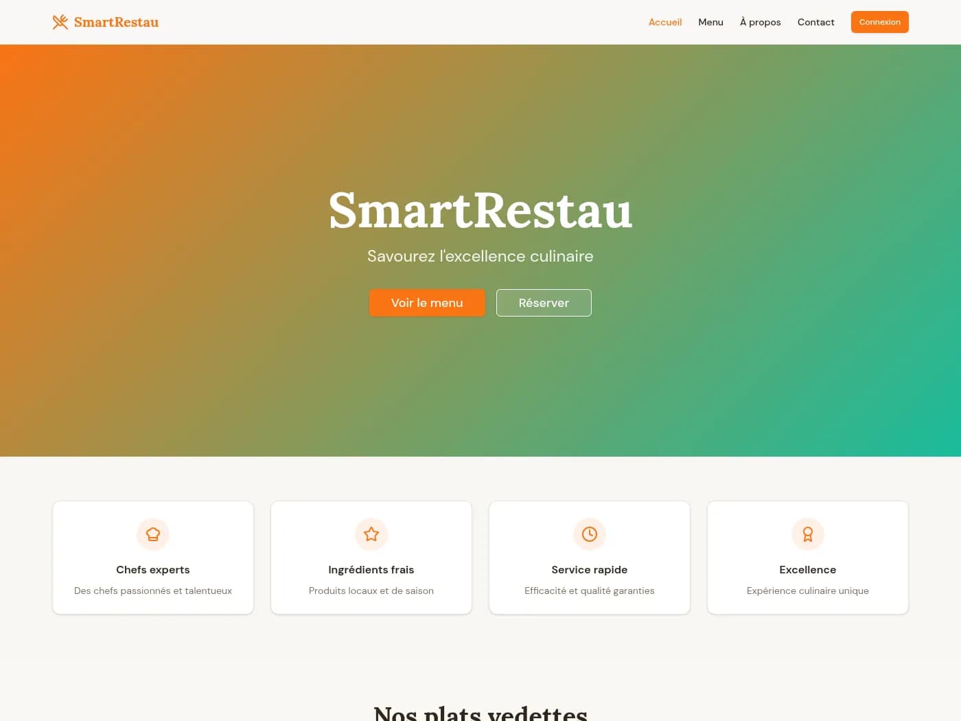 SmartRestau Web Admin