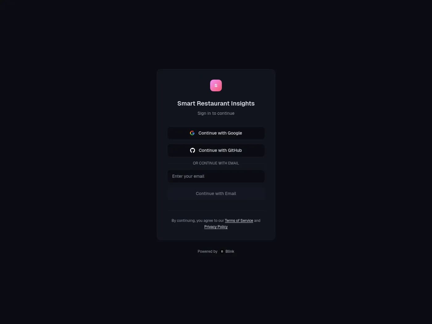 Smart Restaurant Insights