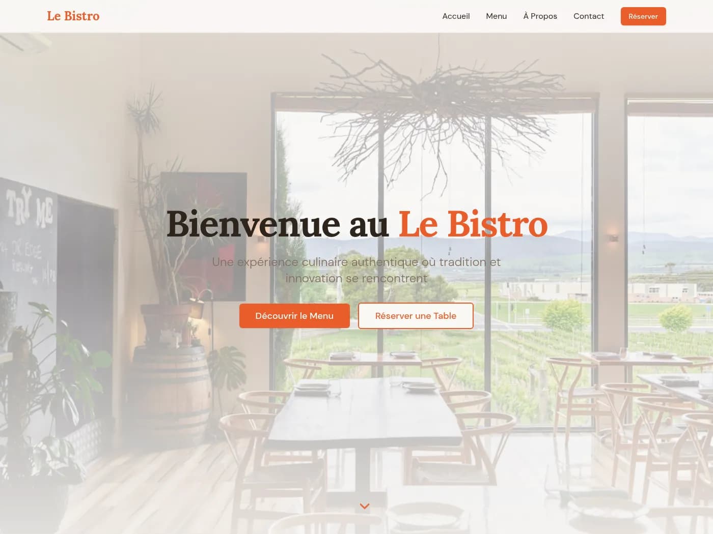 Bistro Web Presence