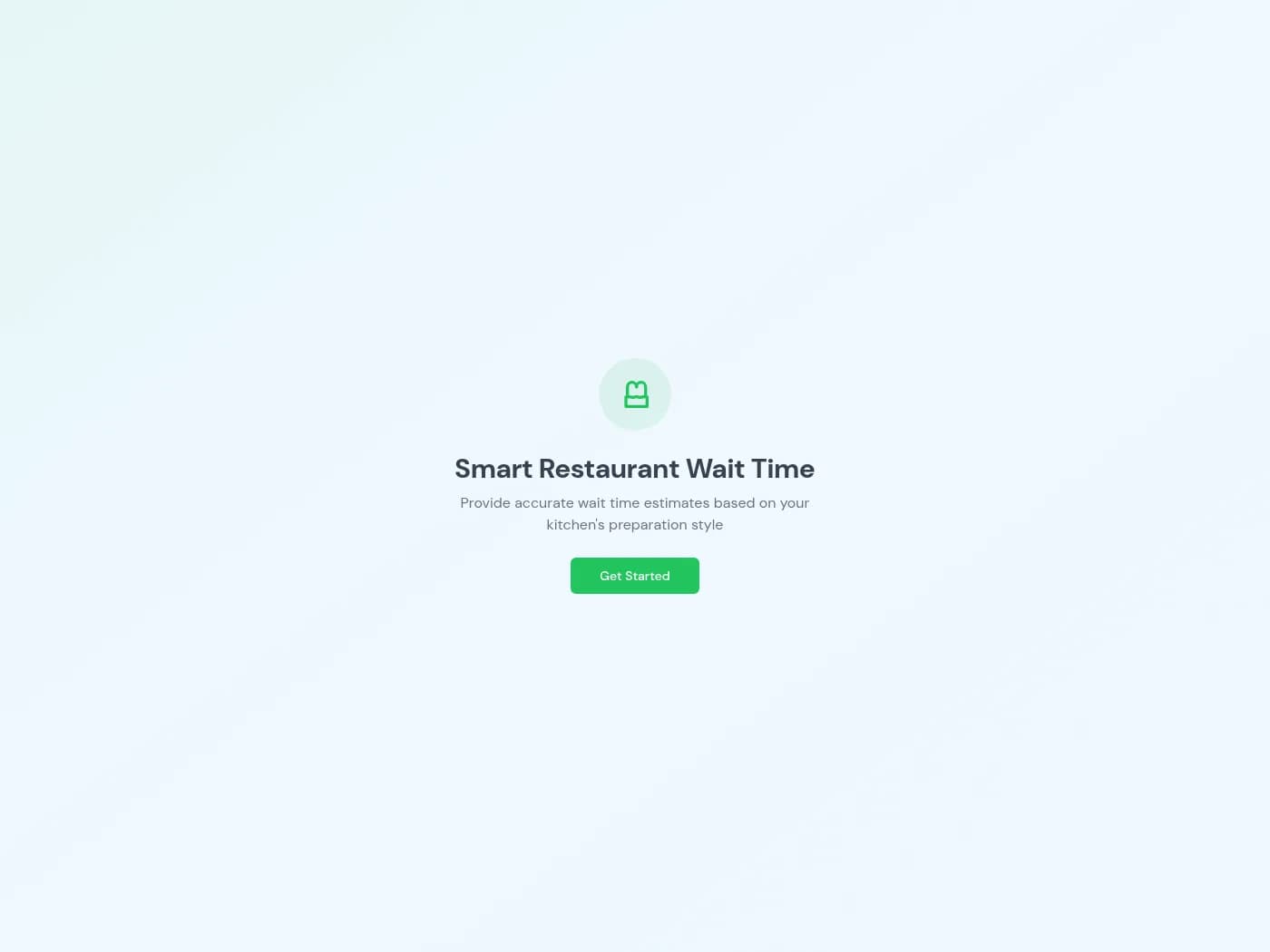 Smart Restaurant Wait Time Estimator