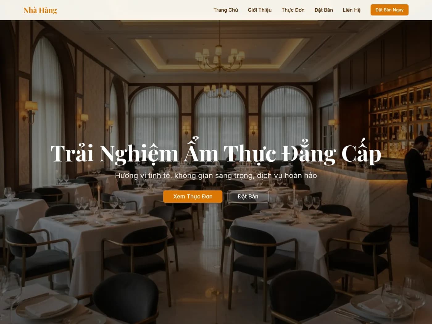 Restaurant Website Builder