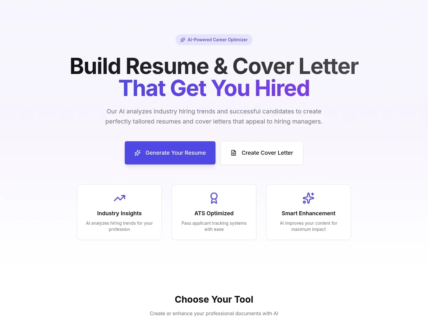 AI-Powered Resume & Cover Letter Optimizer