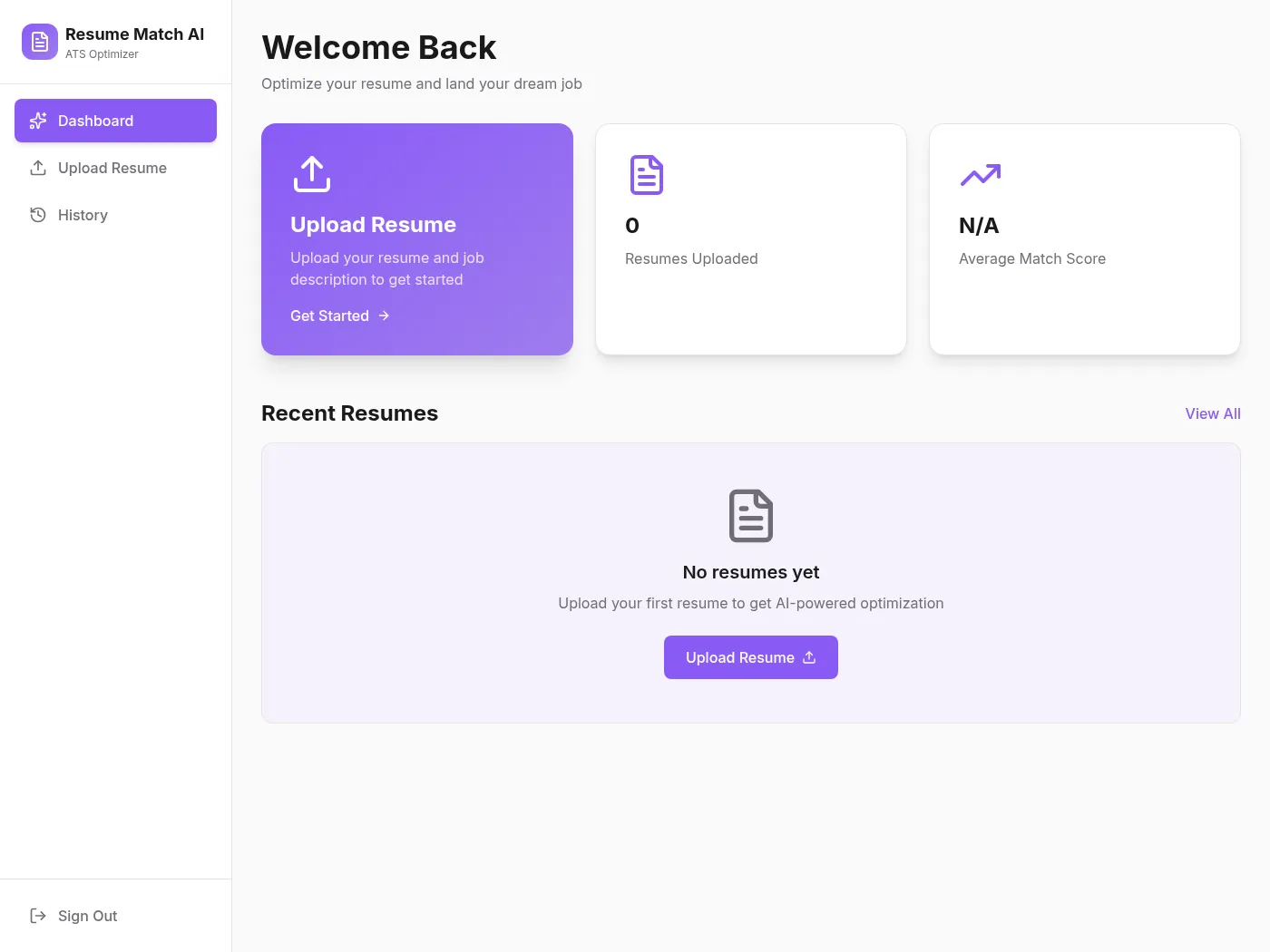 AI-Powered Resume Match & Enhancement Platform for Job Applications