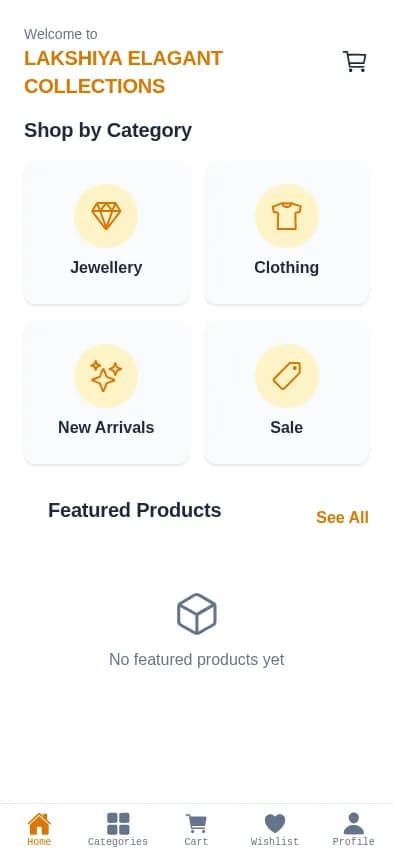 Retailify: Jewellery & Clothing Shopping App with Automated Festival Promotions