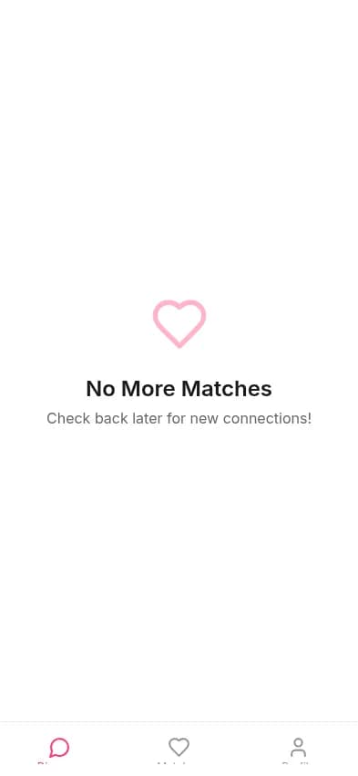 Reveal Match Dating – Preference-First Chat Mobile App