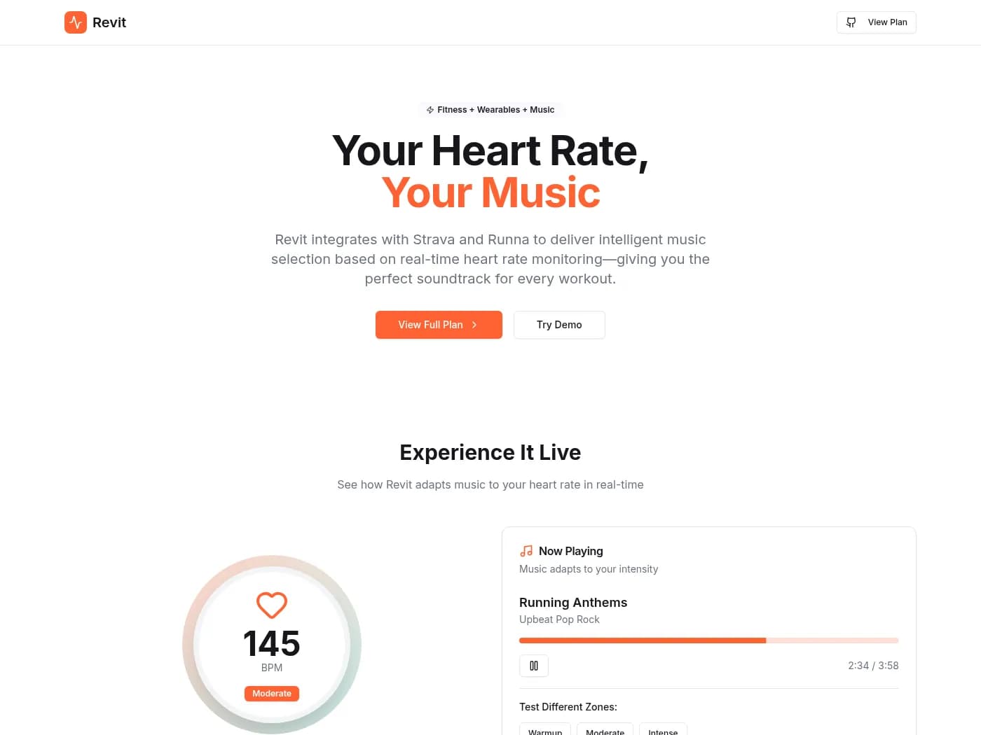 Revit: Smartwatch Fitness App with Strava & Runna Integration