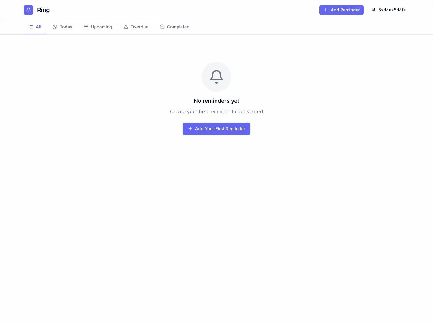 Ring: Smart Task Reminder