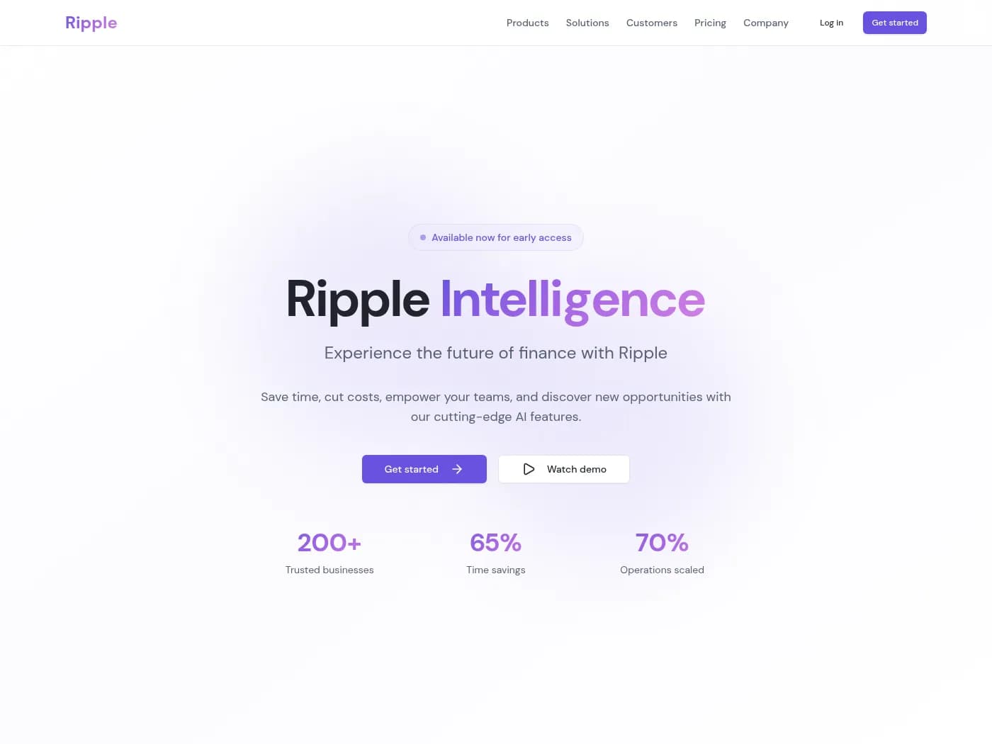 Ripple Webflow Template Clone