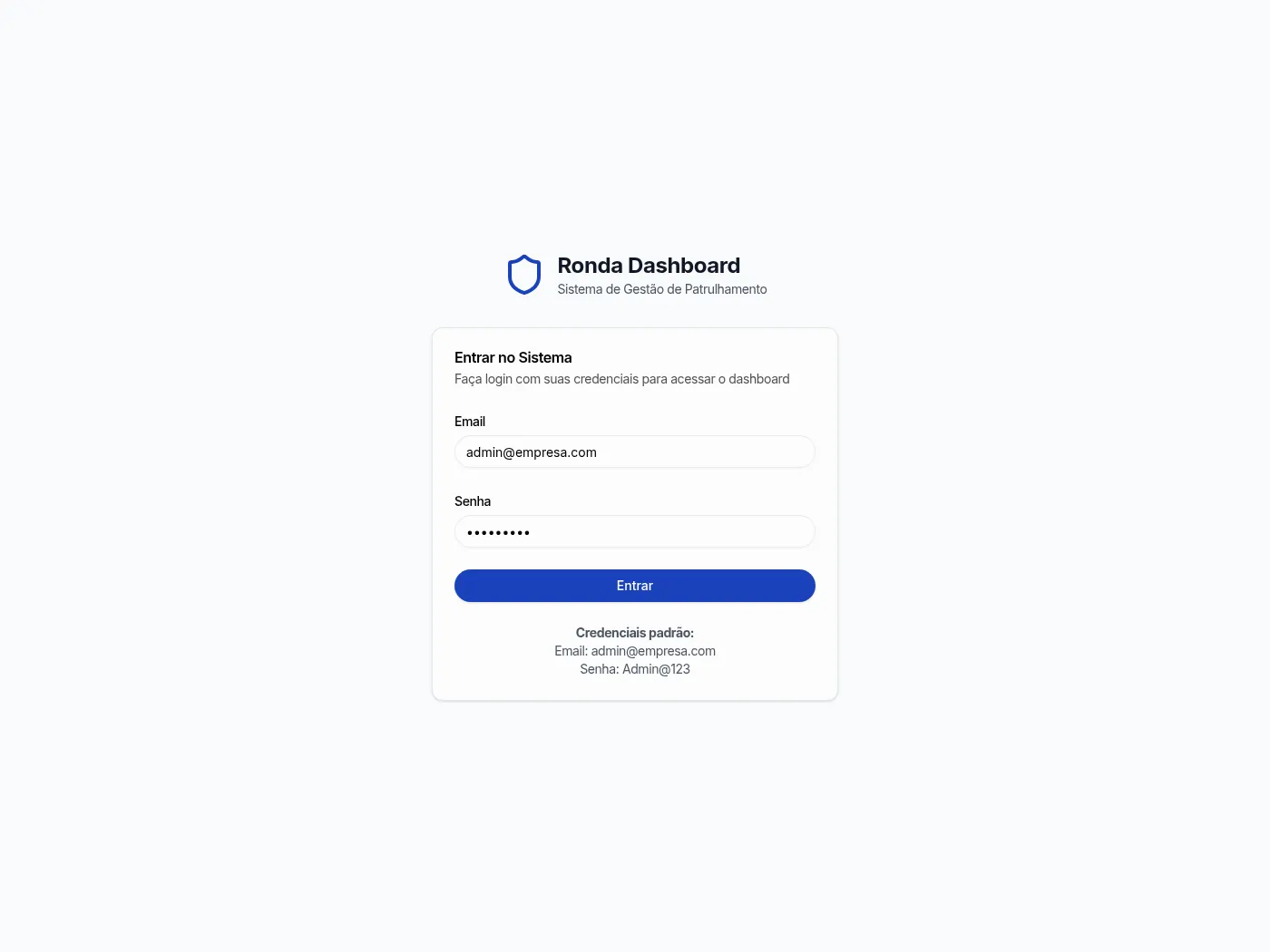 Ronda Dashboard: Full-Stack Dockerized Patrol Management System