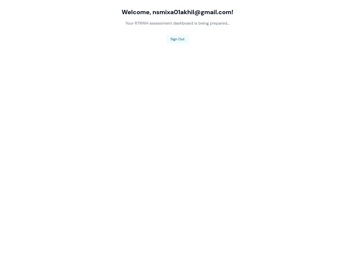 Rooftop Rainwater Harvesting Assessment Tool for Local Water Empowerment