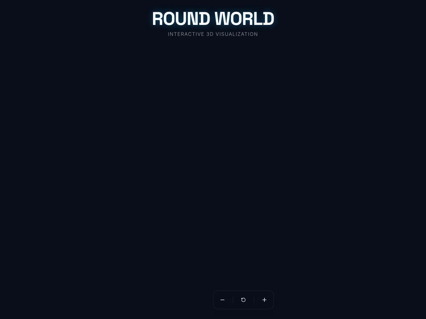 Round World Map