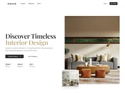 Rumasah Interior Design Portfolio Platform