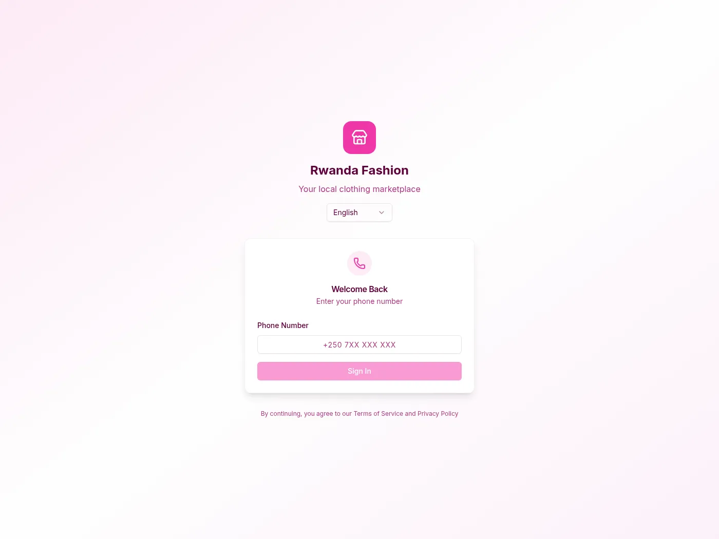 Rwanda Clothing Delivery Ecosystem: Customer, Store, Driver Apps & Admin Dashboard for Seamless Local Fashion Commerce