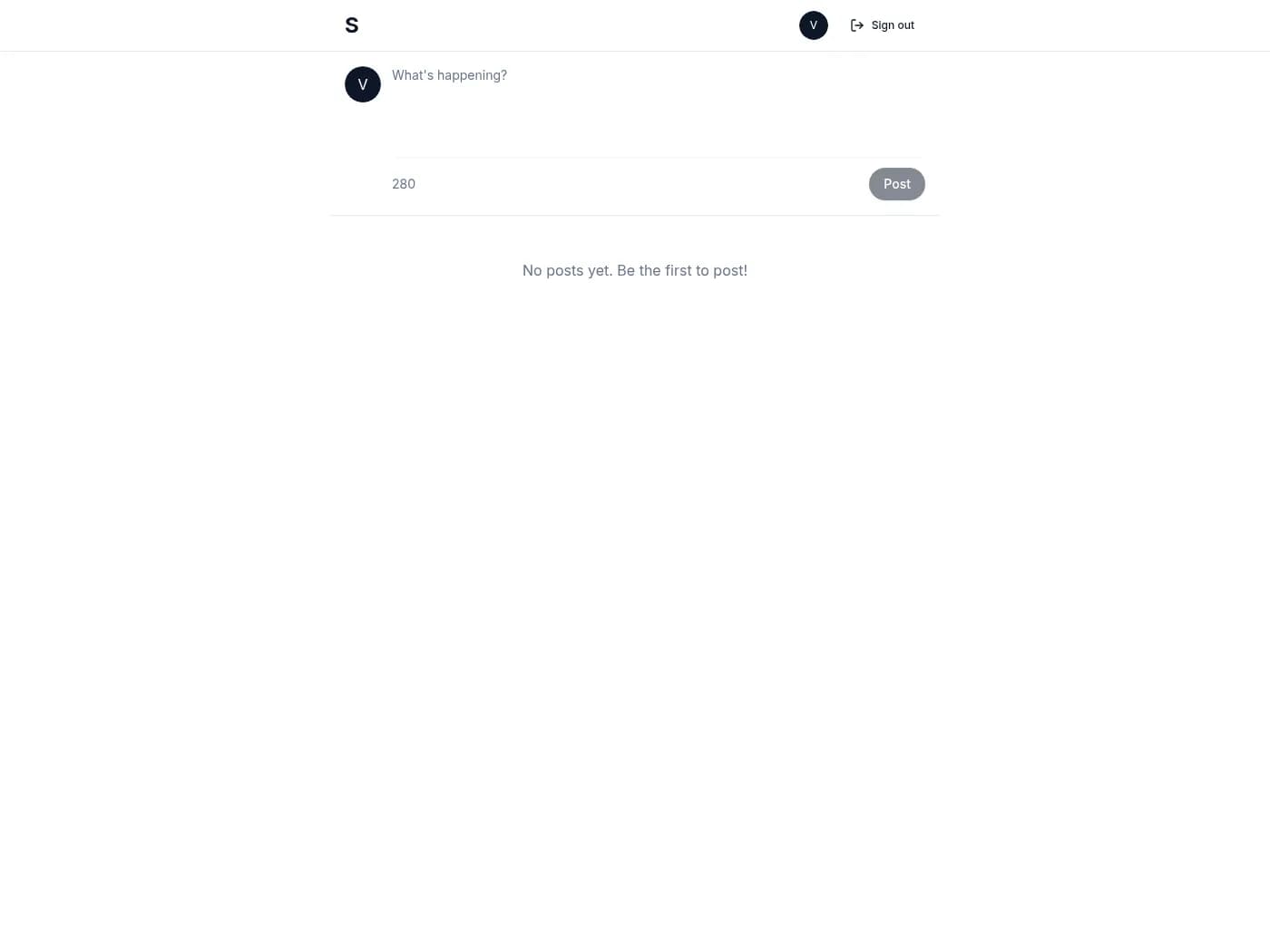 S: The Minimalist Social Platform