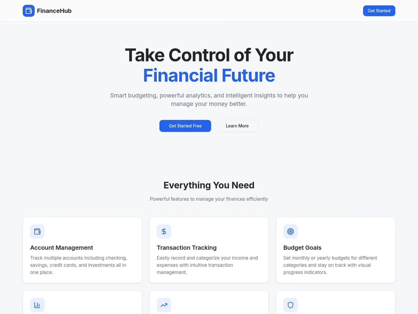 SaaS Finance Management Platform