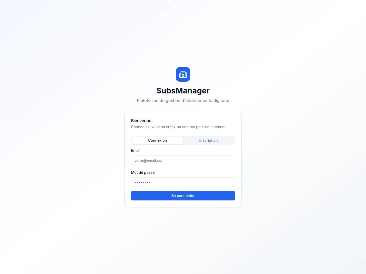 SaaS Subscription Seller Platform for Digital Services