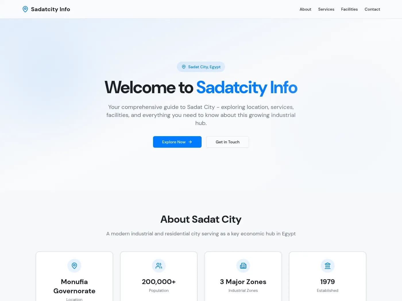 Sadatcity Info App