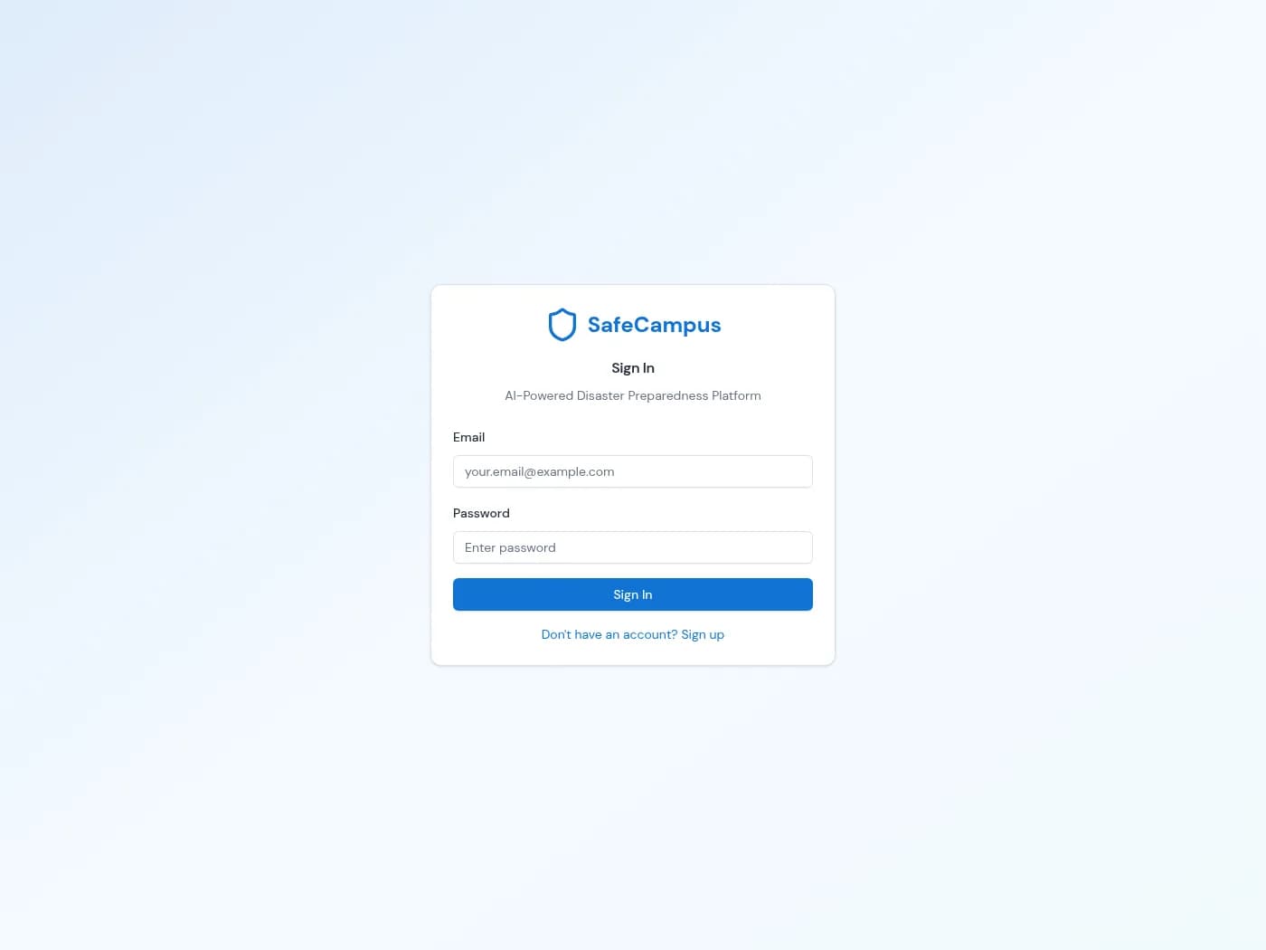 SafeCampus: AI-Powered School Disaster Preparedness & Response Platform