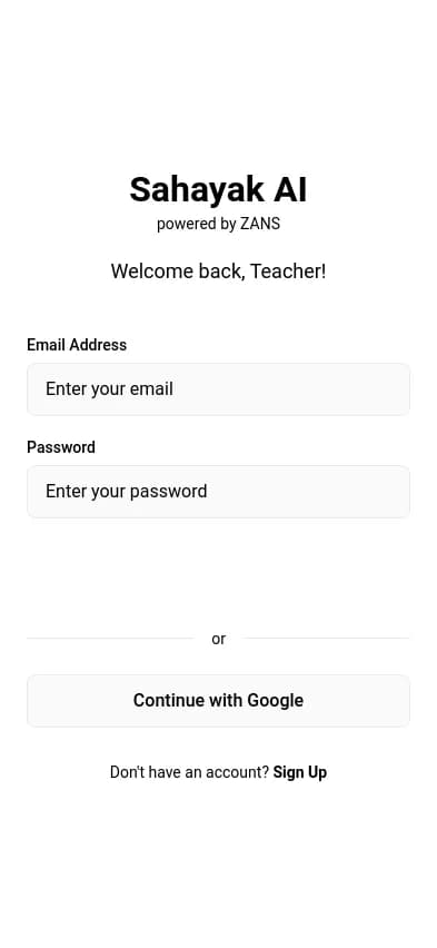 Sahayak AI - ZANS: AI Classroom Resource Assistant for Teachers