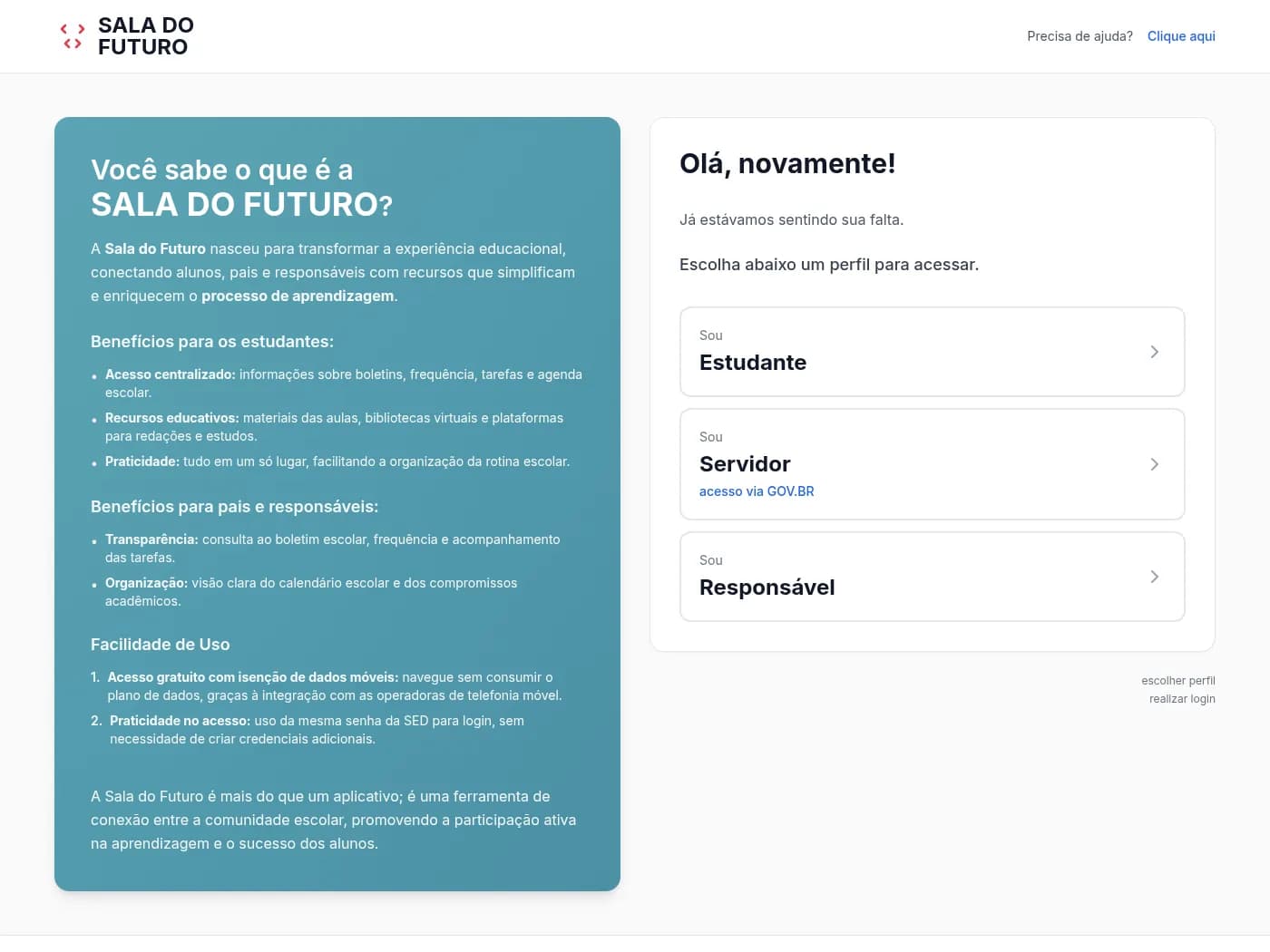 Salado Futuro Non-Functional Web Replica