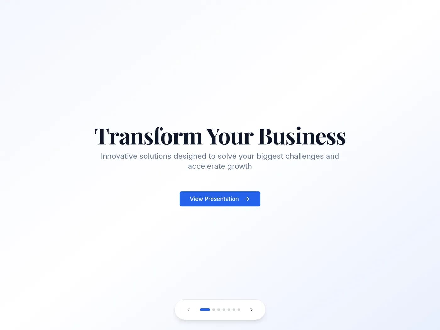 Sales Deck Presentation Builder