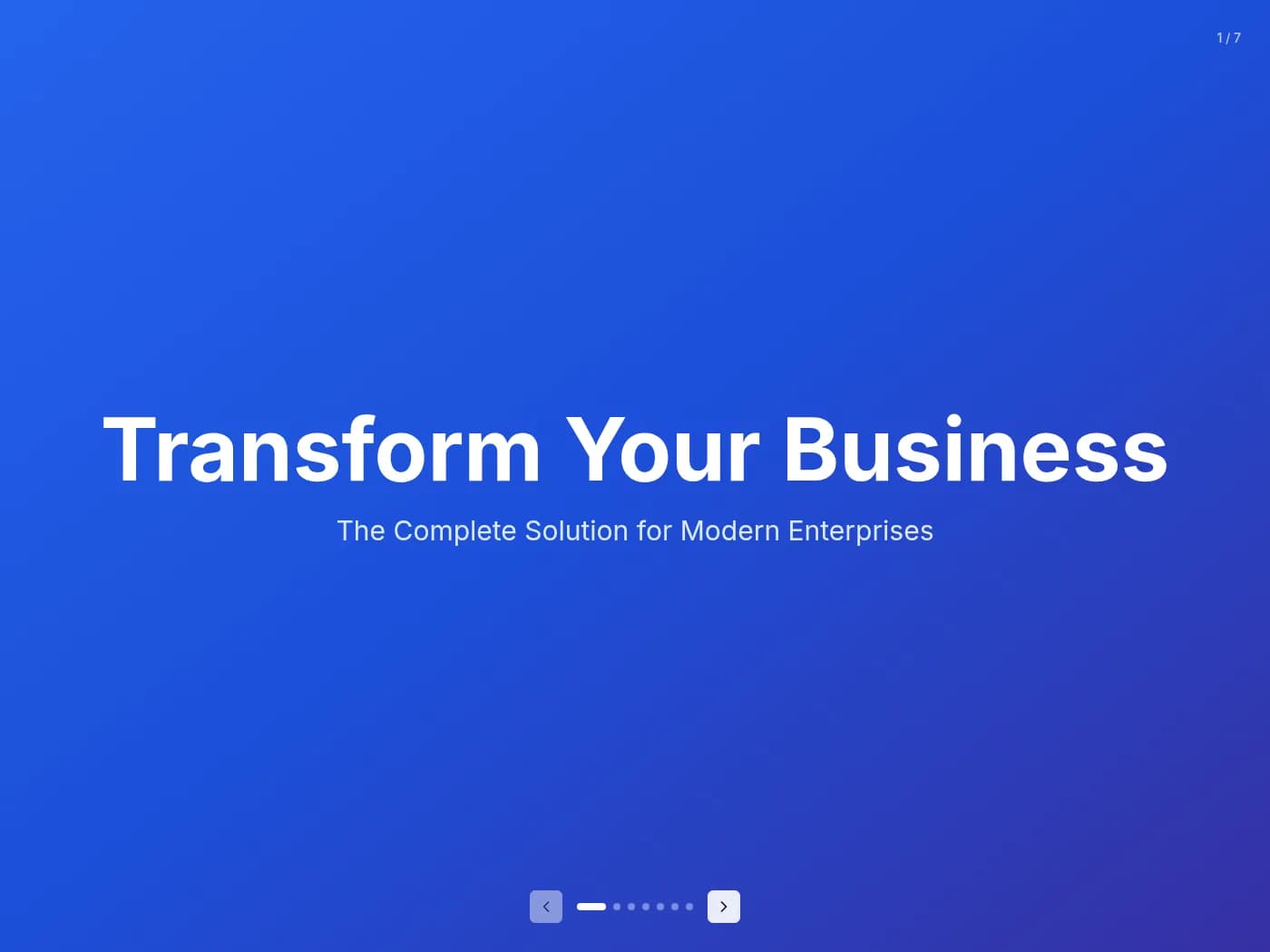 Sales Deck Presentation Builder