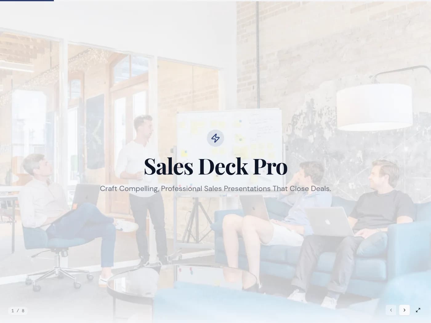 Sales Deck Pro