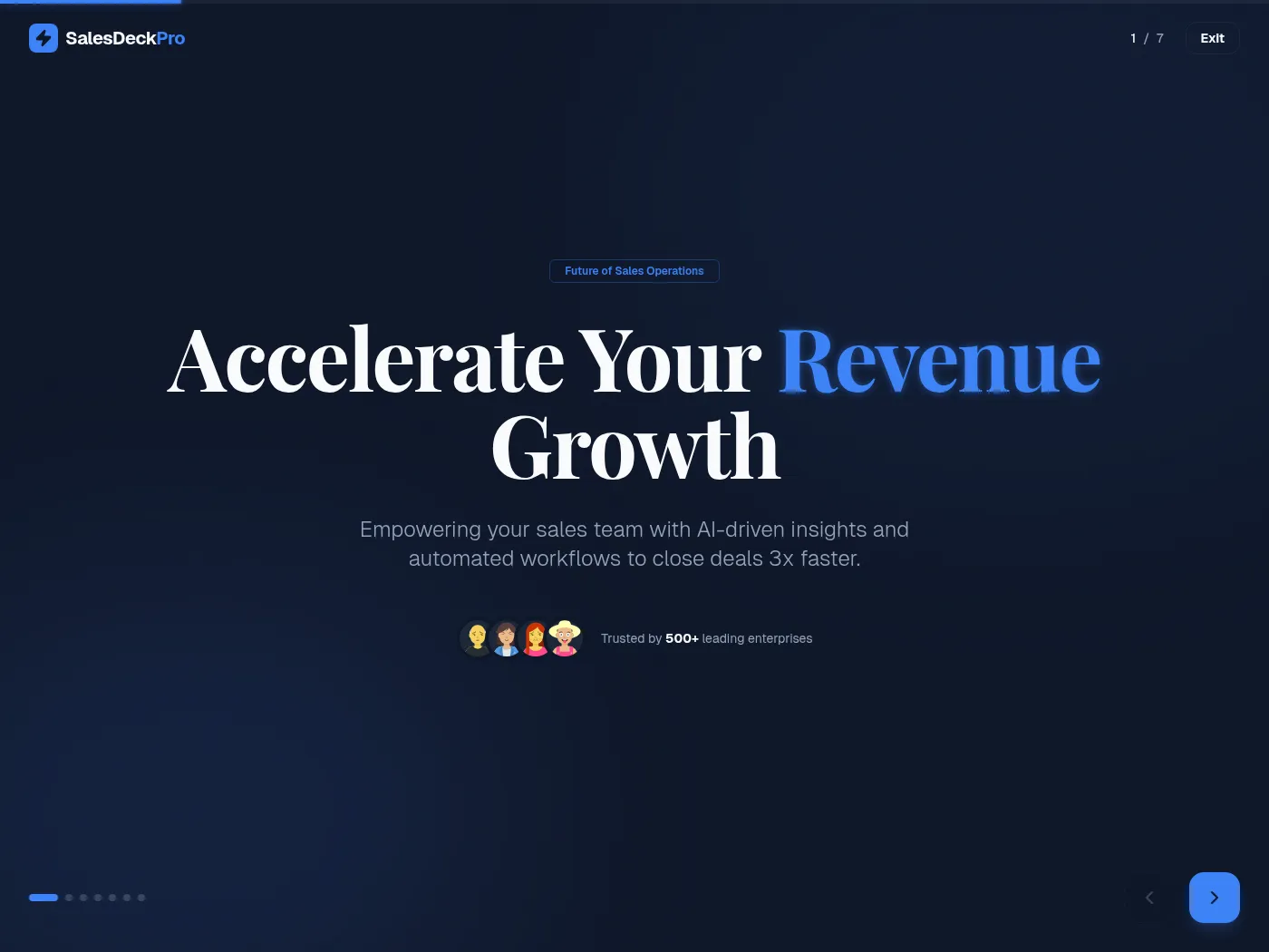 Sales Deck Pro