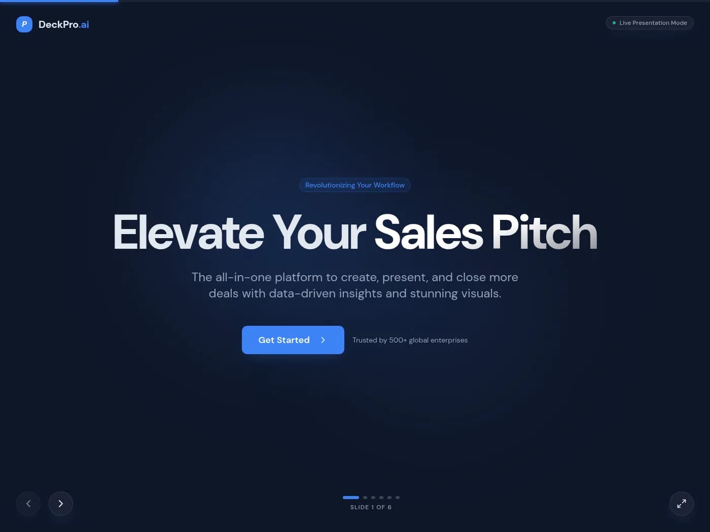 Sales Deck Pro