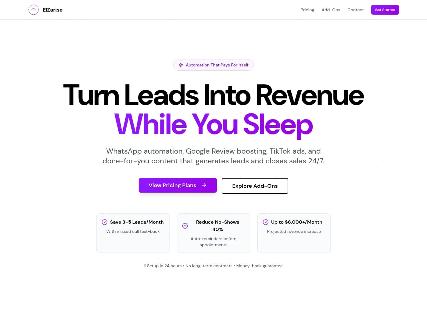 Sales Funnel Plans Automation Platform