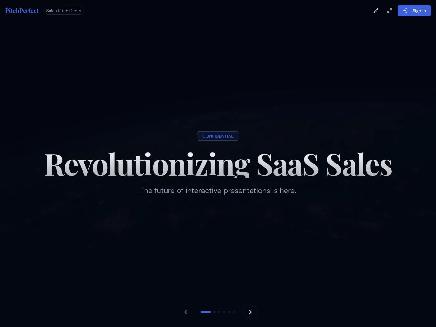 Sales Pitch Deck Builder