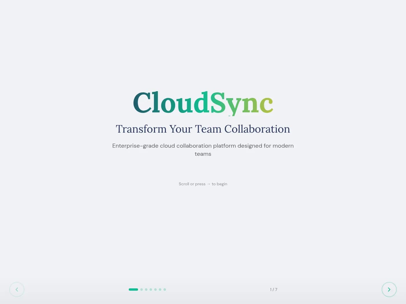 Dynamic Sales Pitch Presentation Builder