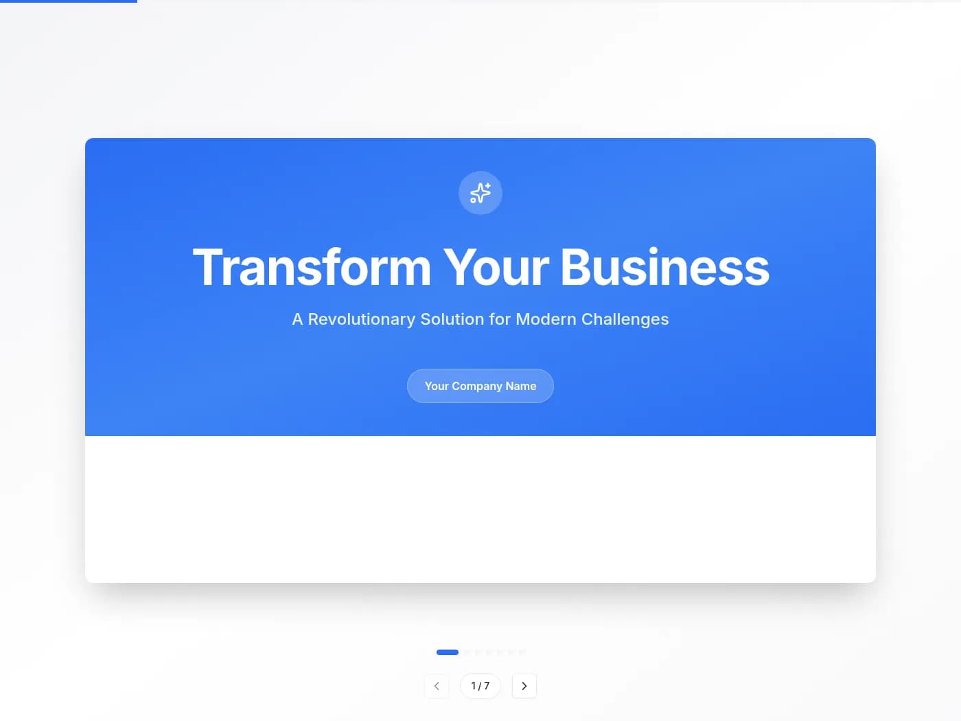 Sales Pitch Presentation Builder