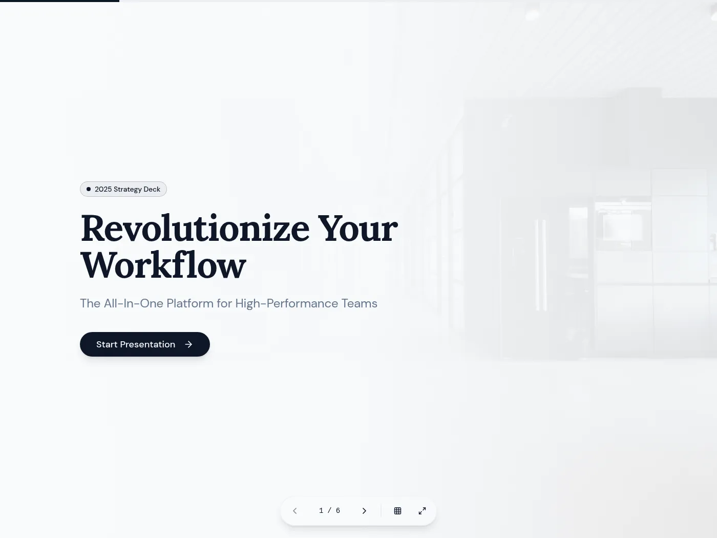 Advanced Sales Pitch Presentation Builder