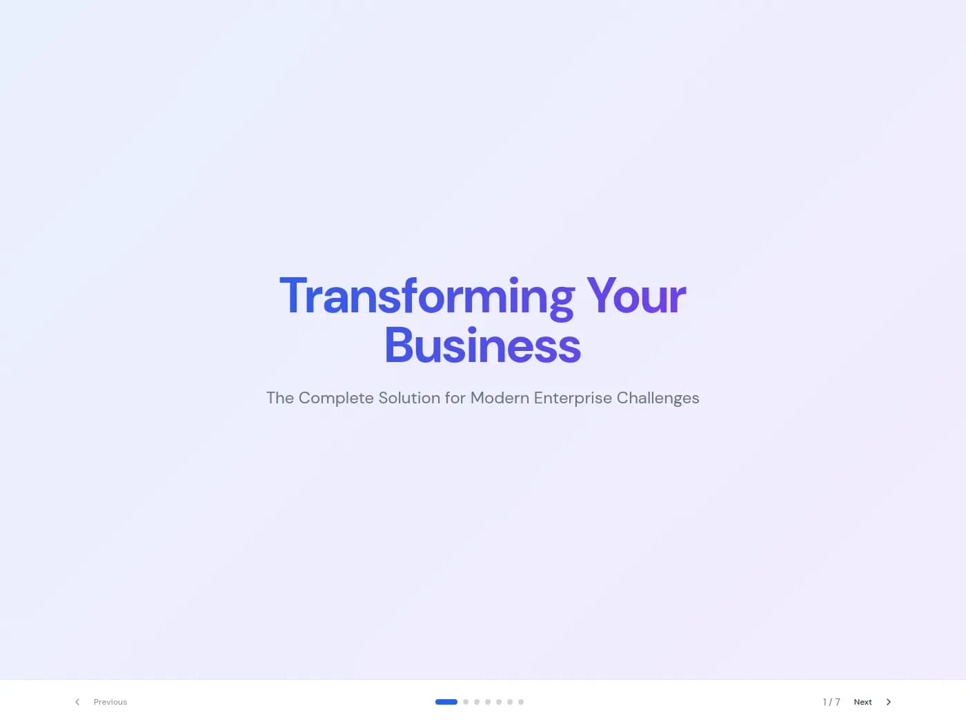 Sales Pitch Presentation Builder